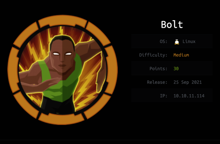 Bolt Hackthebox | ~/0xzim